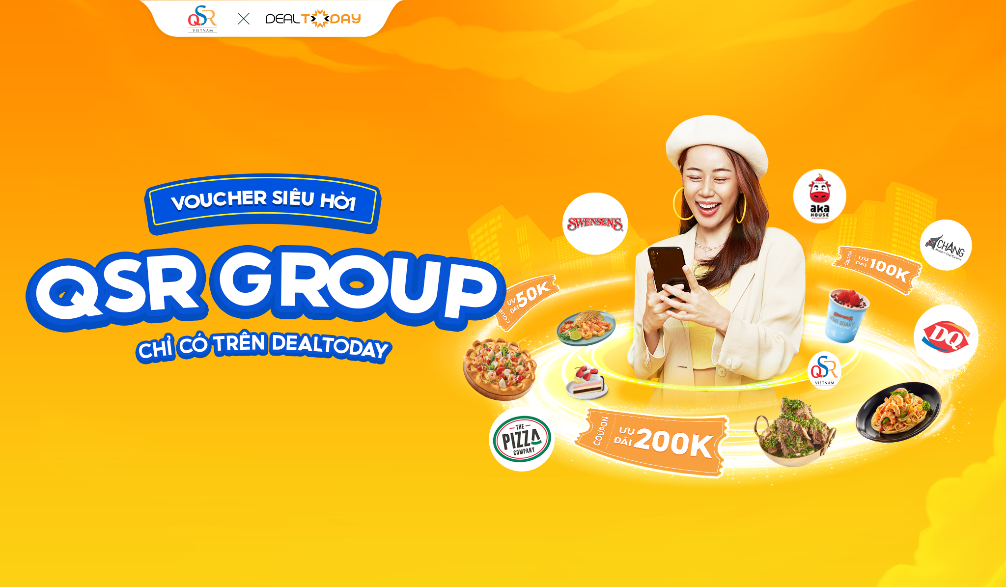 QSR Group - HỆ THỐNG ĐỐI TÁC CỦA DEALTODAY
